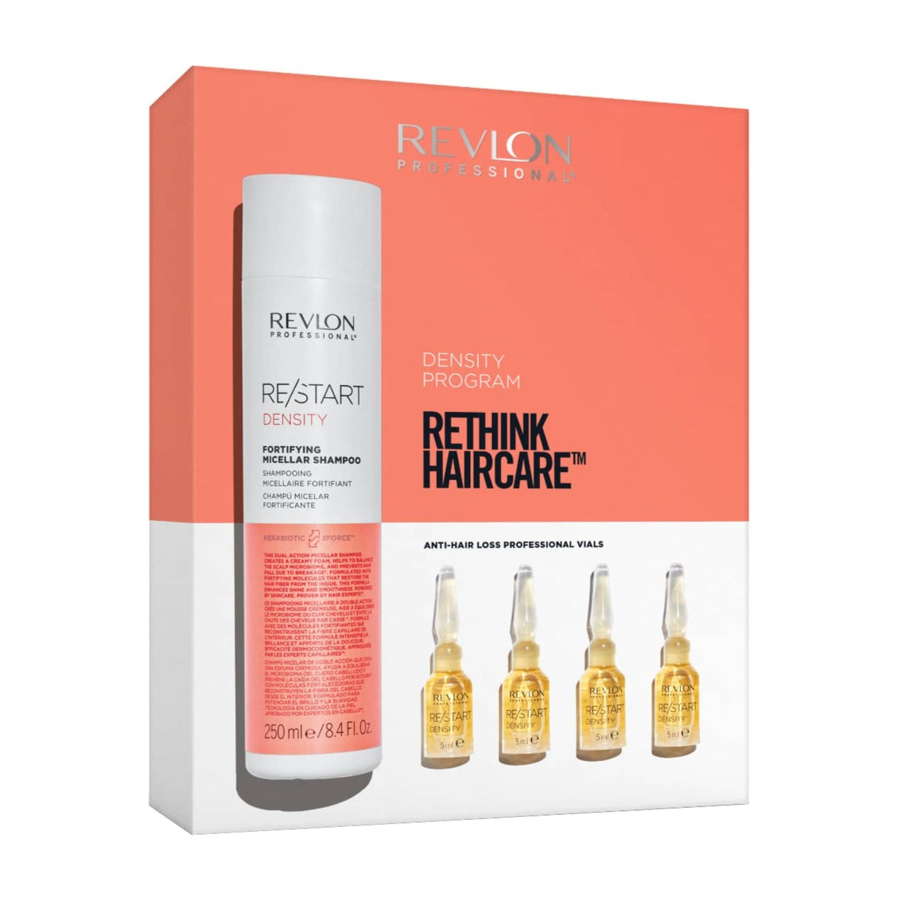 Restart Density Pack Shampoo & 12 Vials